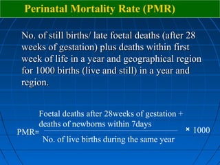 Measures of mortality | PPT