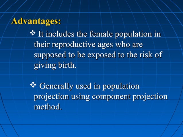 Measures of fertility | PPT | Infertility | Reproductive Health