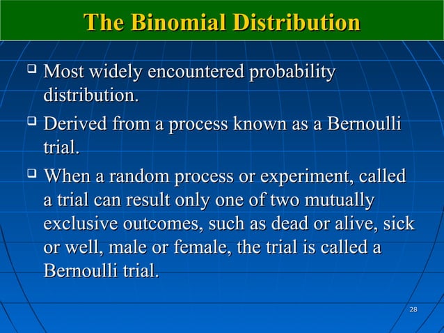 Probability Distribution | PPT