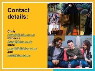 Lsbu business school training | PPTX