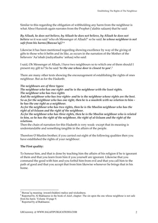 The Rights of the Neighbours | PDF