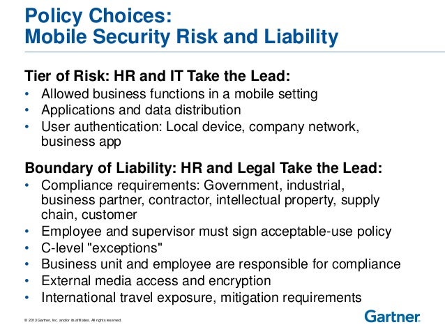 Mobile Device Policy