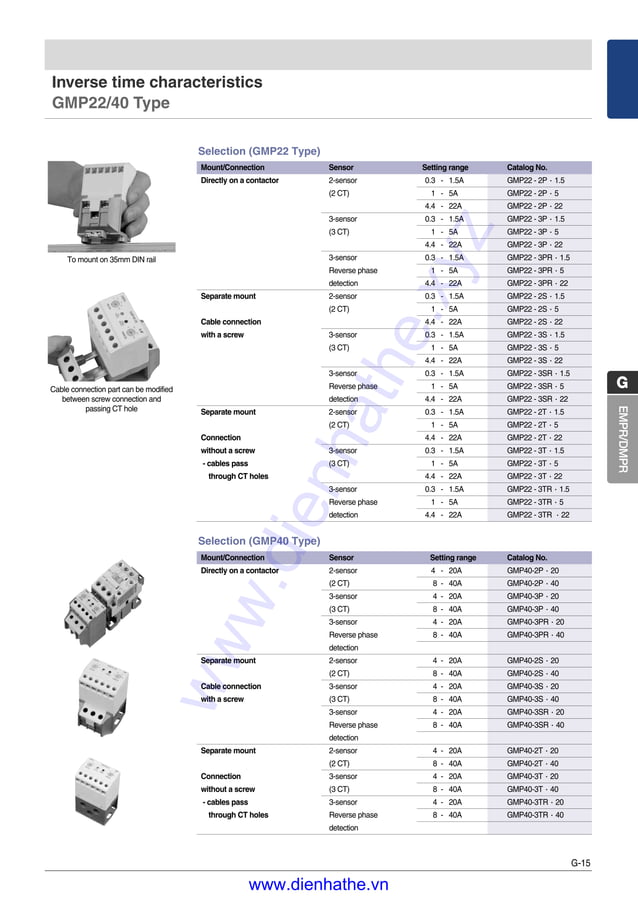 Ls catalog thiet bi dien g empr-dmpr | PDF