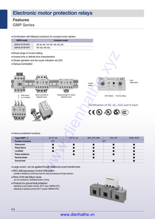 Ls catalog thiet bi dien g empr-dmpr | PDF