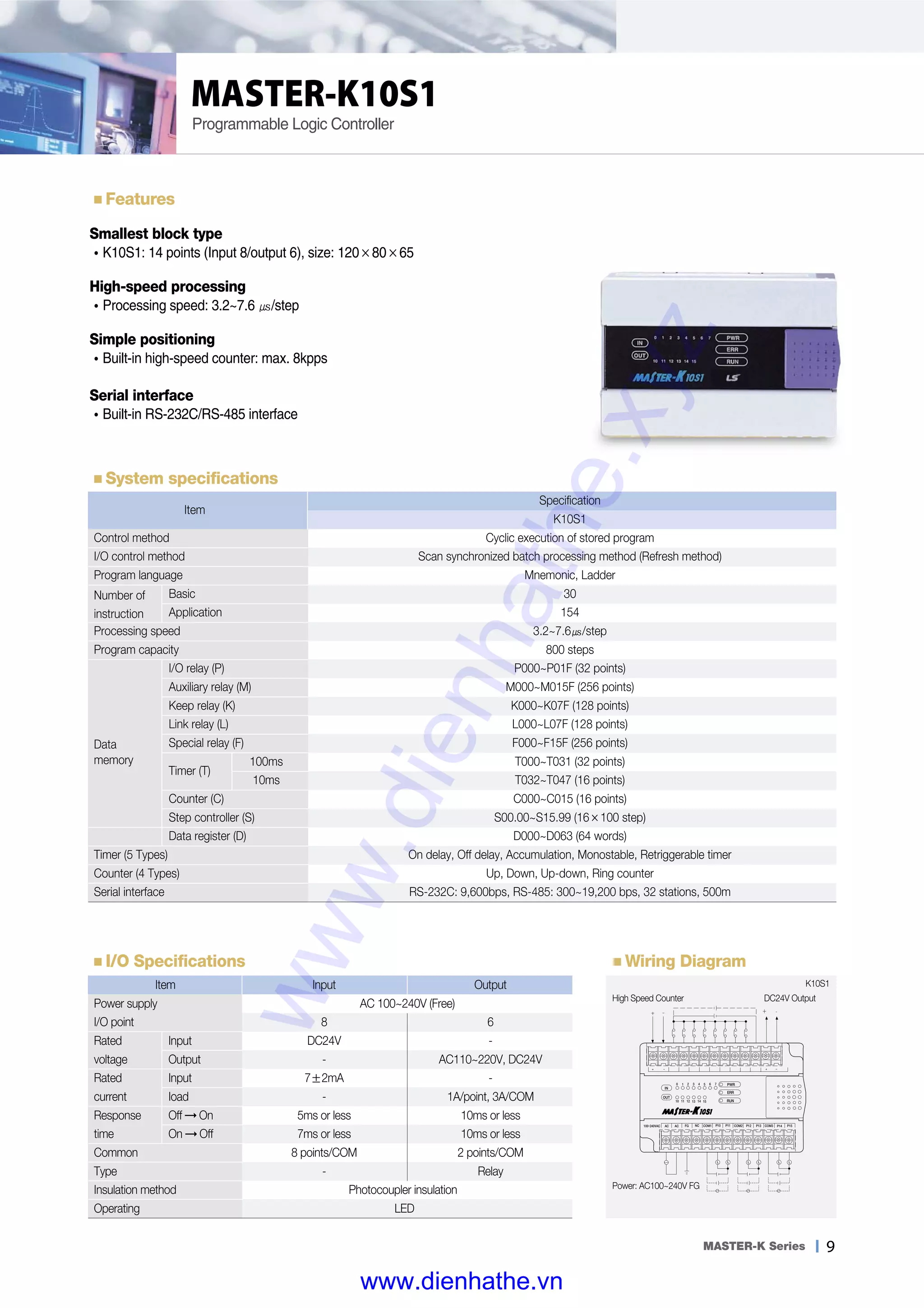 Ls catalog thiet bi dien mk e_0908 | PDF