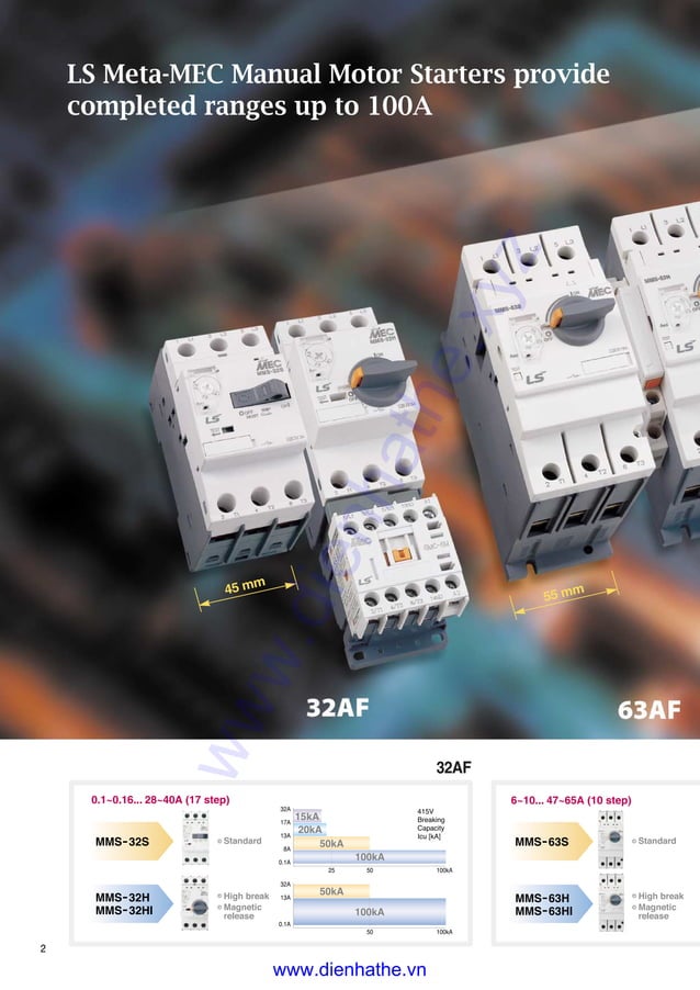 Ls catalog thiet bi dien mms e_0901 | PDF