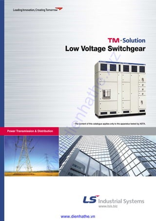 Ls catalog thiet bi dien tm lvs_catalog_e_0901 | PDF