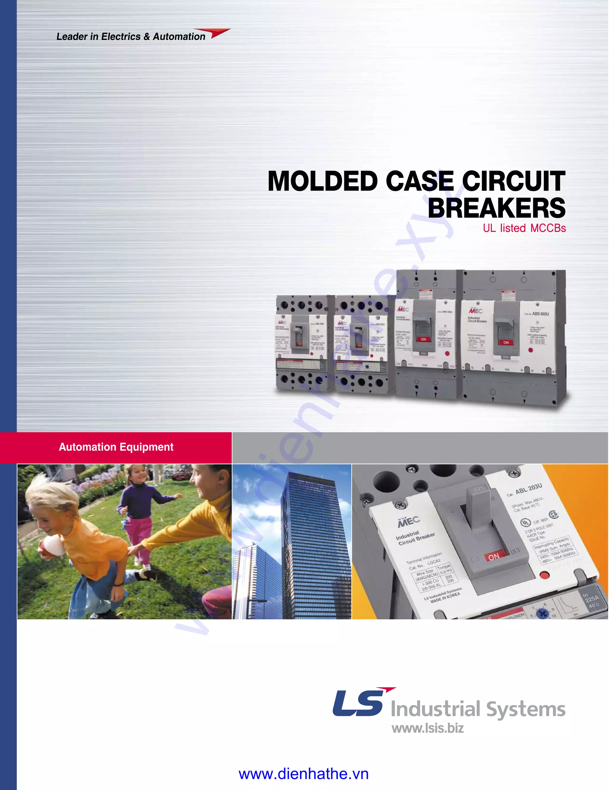 Ls catalog thiet bi dien ul mccb | PDF