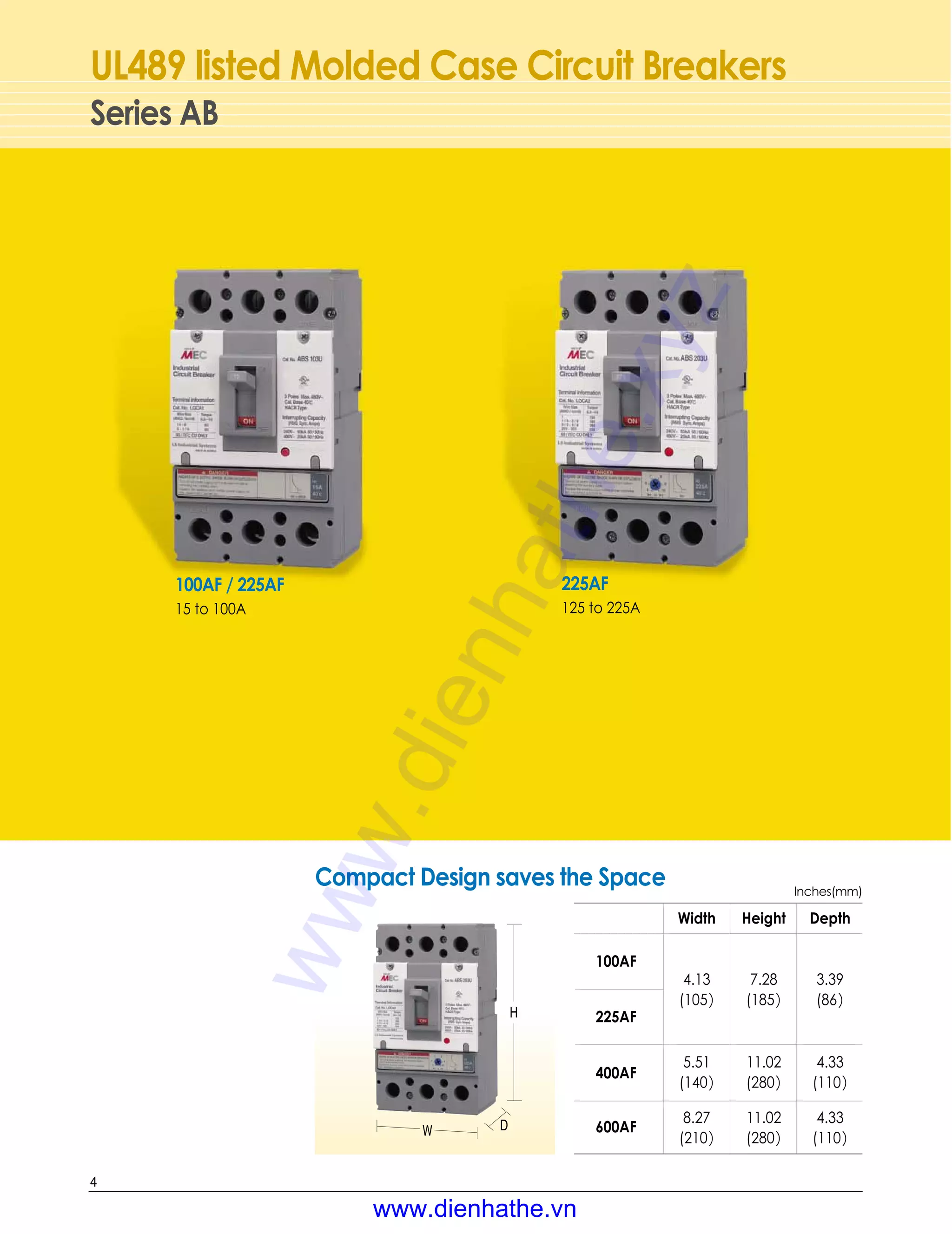 Ls catalog thiet bi dien ul mccb | PDF