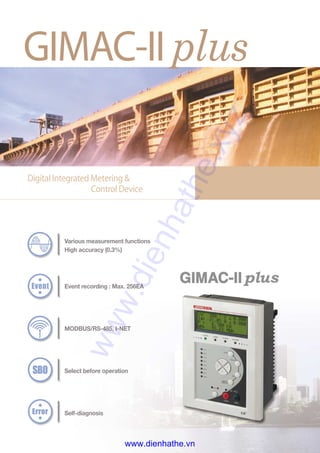 Ls catalog thiet bi tu dong gimac ii plus-e | PDF