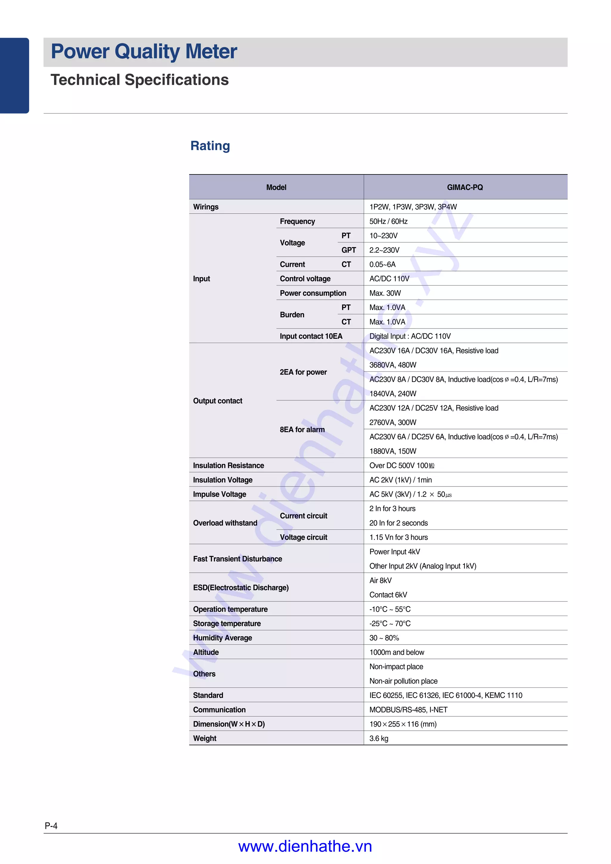 Ls catalog thiet bi tu dong gimac pq-e | PDF