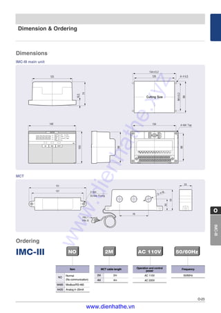 Ls catalog thiet bi tu dong imc iii-e | PDF