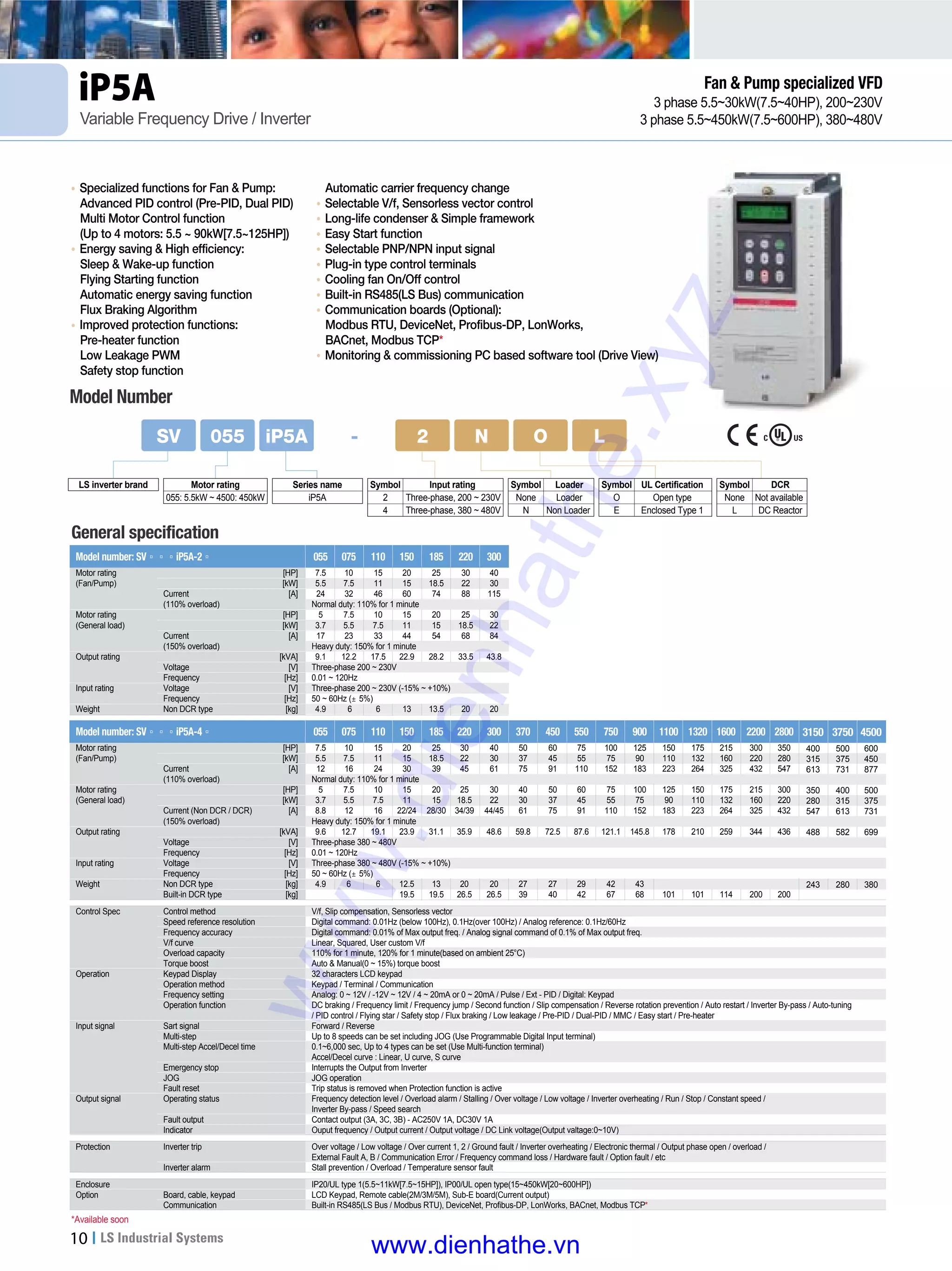 Ls catalog thiet bi tu dong inverter e_1010 | PDF