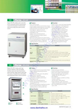 Ls catalog thiet bi tu dong master rtu e_dienhathe.vn | Computer Networking | Computing