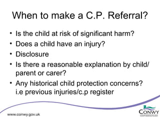 Referral to assessment - Promoting Multi-Agency Working and ...