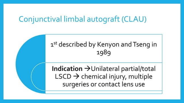 Limbal Stem Cell Deficiency & its management | PPTX