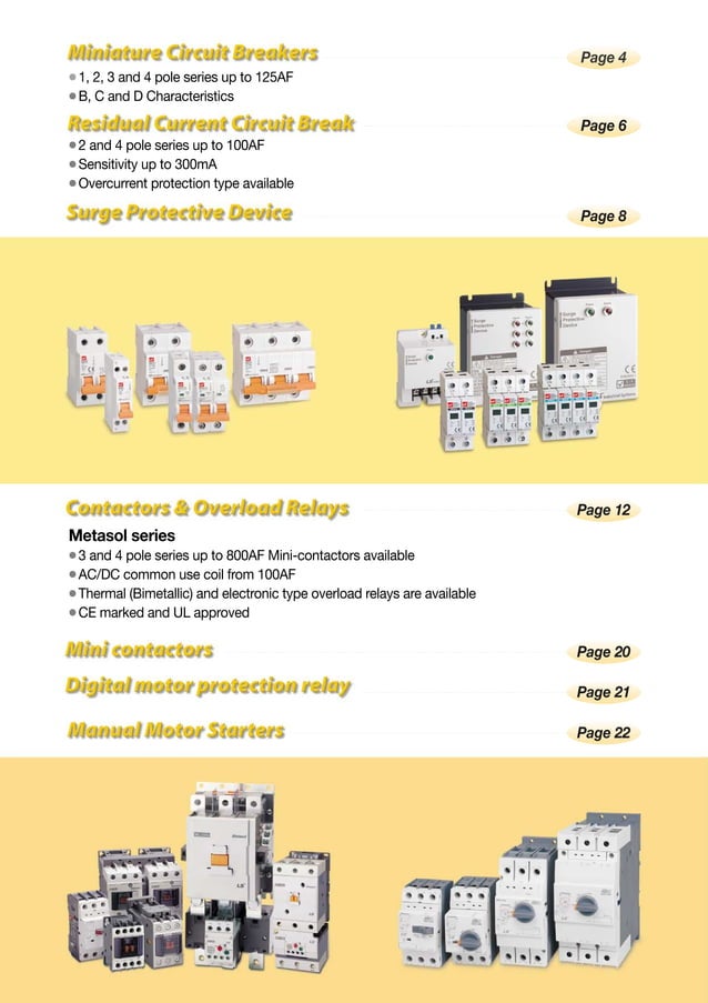 LS Circuit Breaker Catalogue | PDF | Home Appliances | Home & Garden