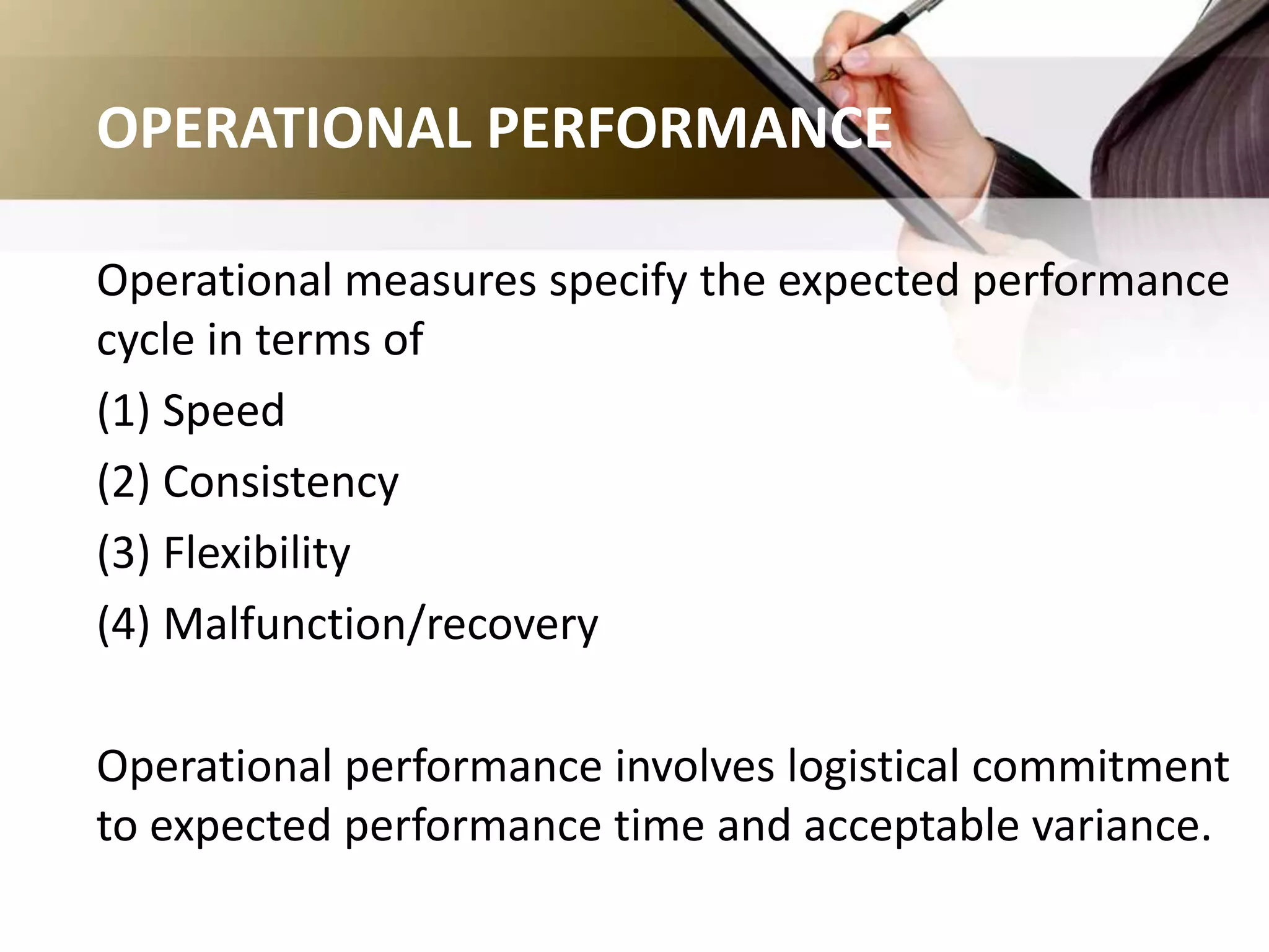 Basic service capability, logistics and supply chain management | PPTX
