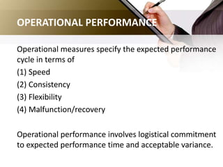 Basic service capability, logistics and supply chain management | PPTX