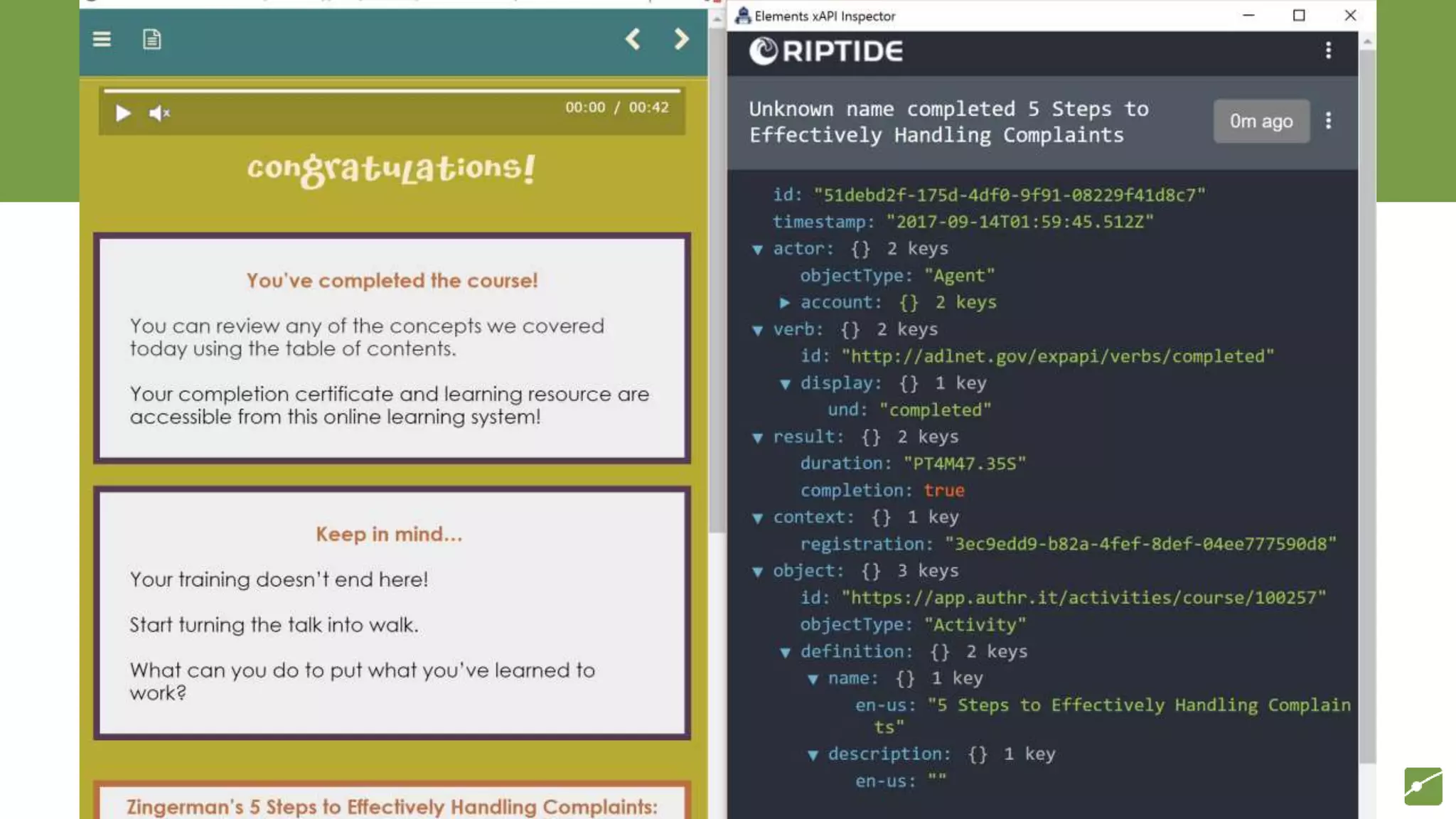 LSCon 407 Building the xAPI Learning Ecosystem of Your Dreams | PPT