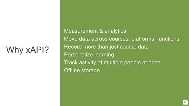 LSCon 407 Building the xAPI Learning Ecosystem of Your Dreams | PPT