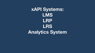 Adding xAPI to your RFPs: Rethinking your process | PPT