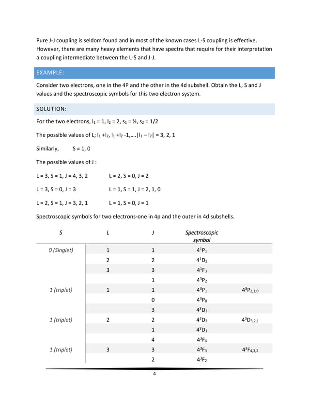 Ls coupling | PDF