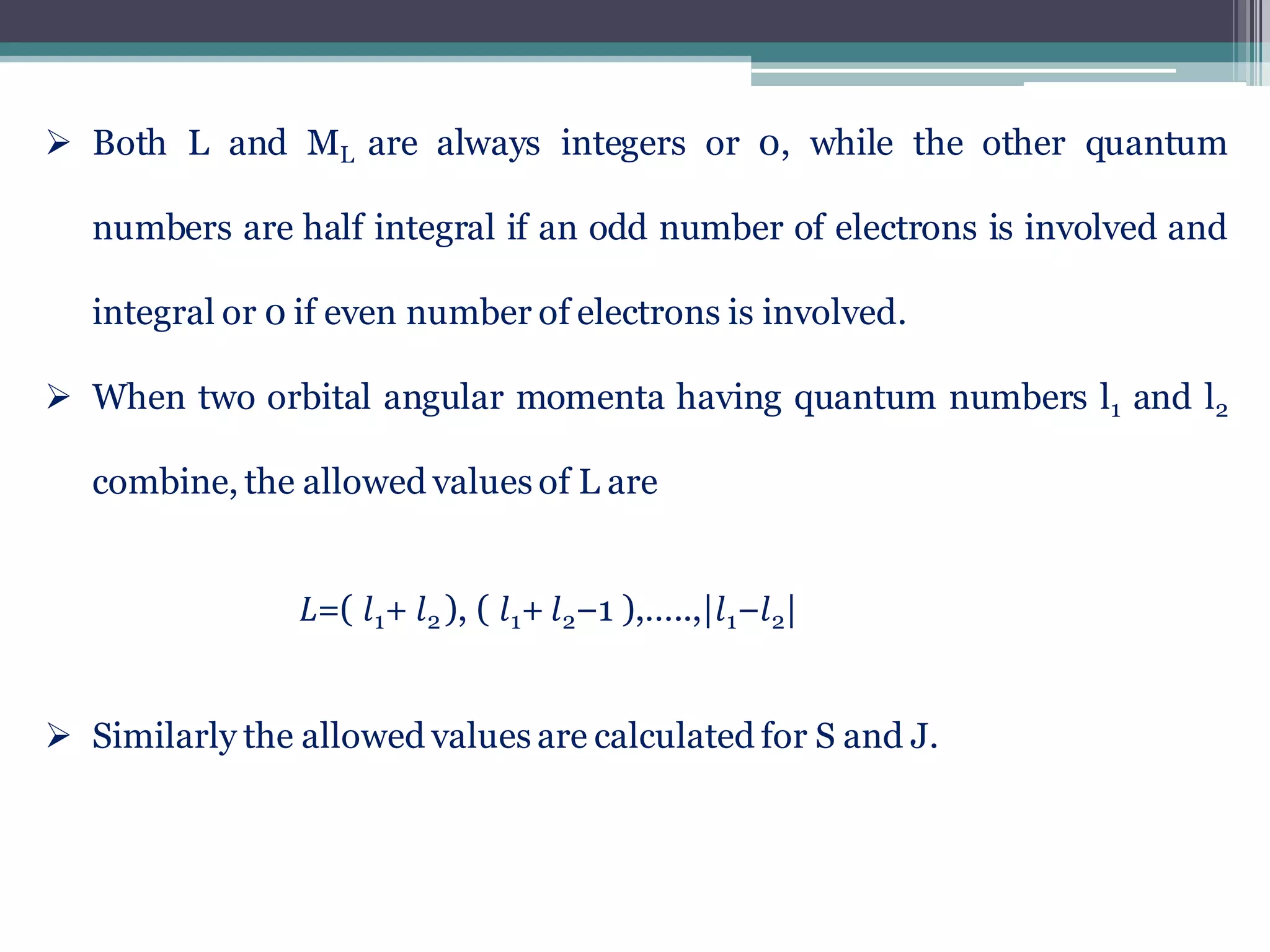 LS coupling | PDF