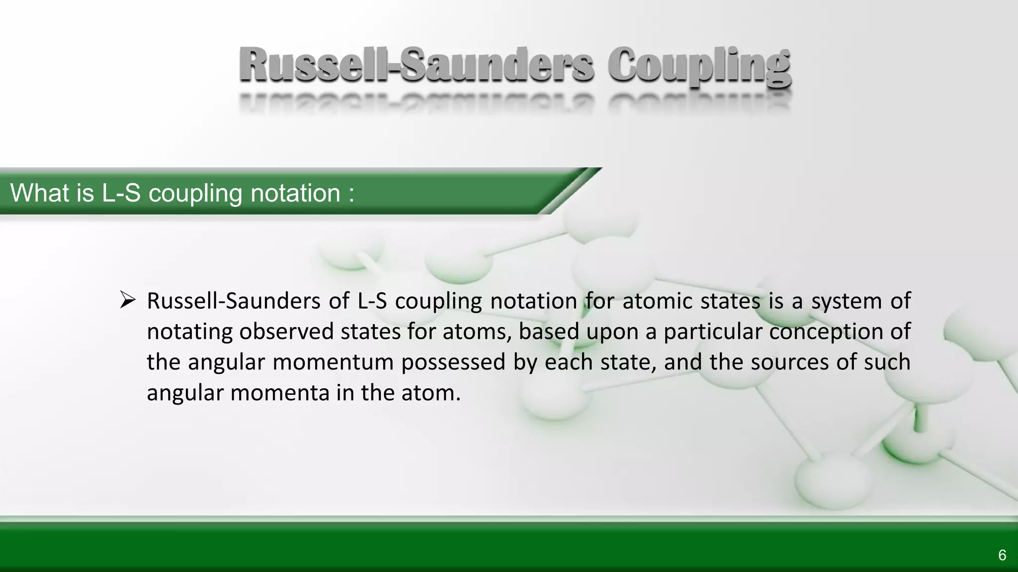 Ls coupling presentation | PDF