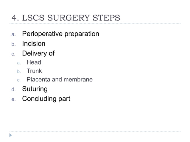 LSCS | PPTX | Pregnancy | Reproductive Health