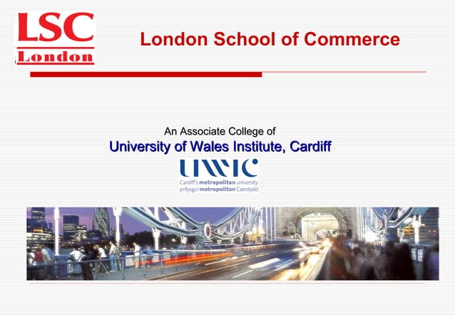 London School of Commerce | PPT