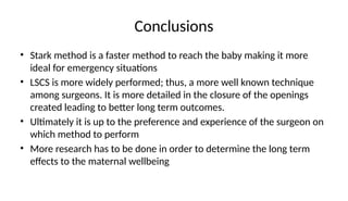 lscs vs stark method of cesaerian section .pptx