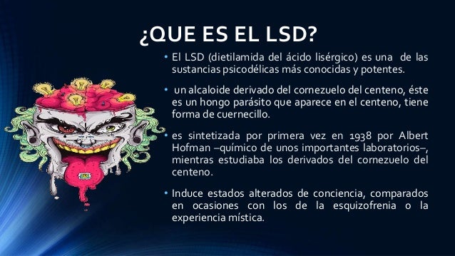 LSD Y EXTASIS
