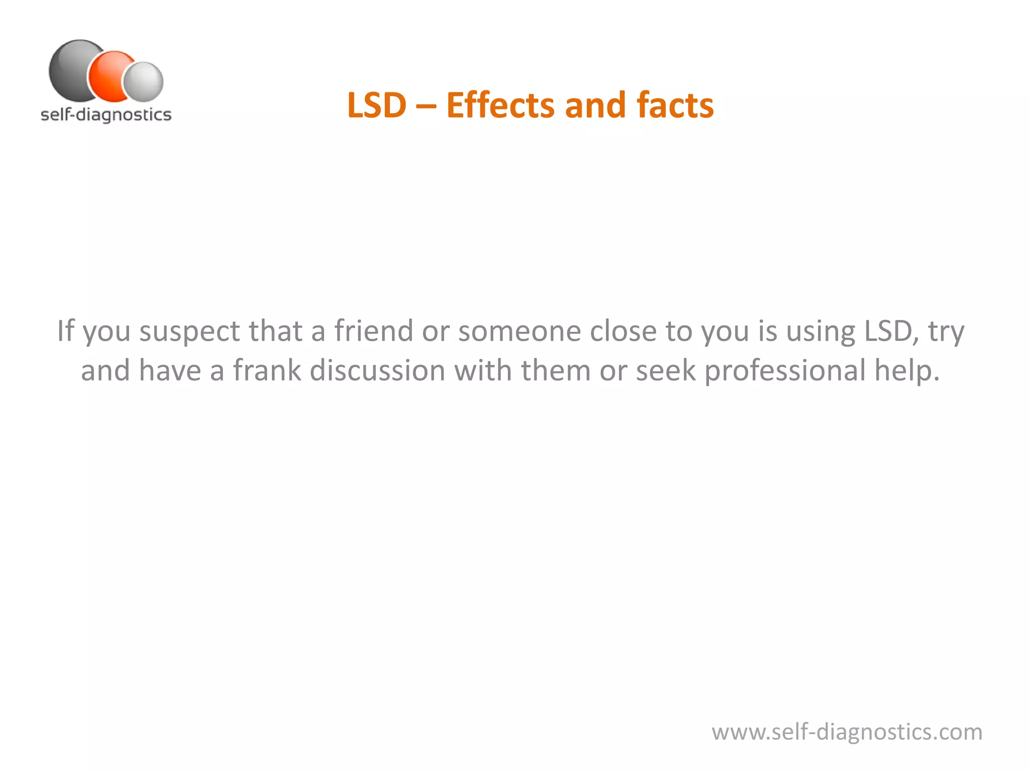 LSD - effects and facts | PDF