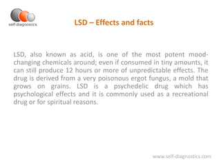 LSD - effects and facts | PDF