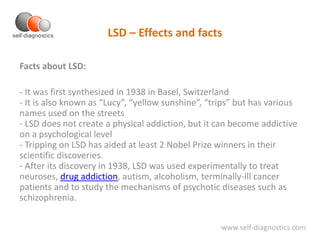LSD - effects and facts | PDF
