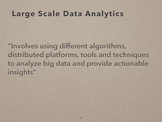 Large Scale Data Analytics | PDF
