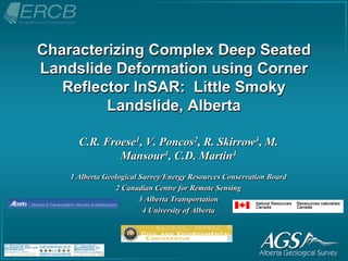 Characterizing Landslide Deformation Using InSAR | PDF