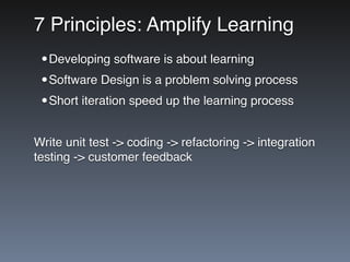 Lean Software Development | PDF