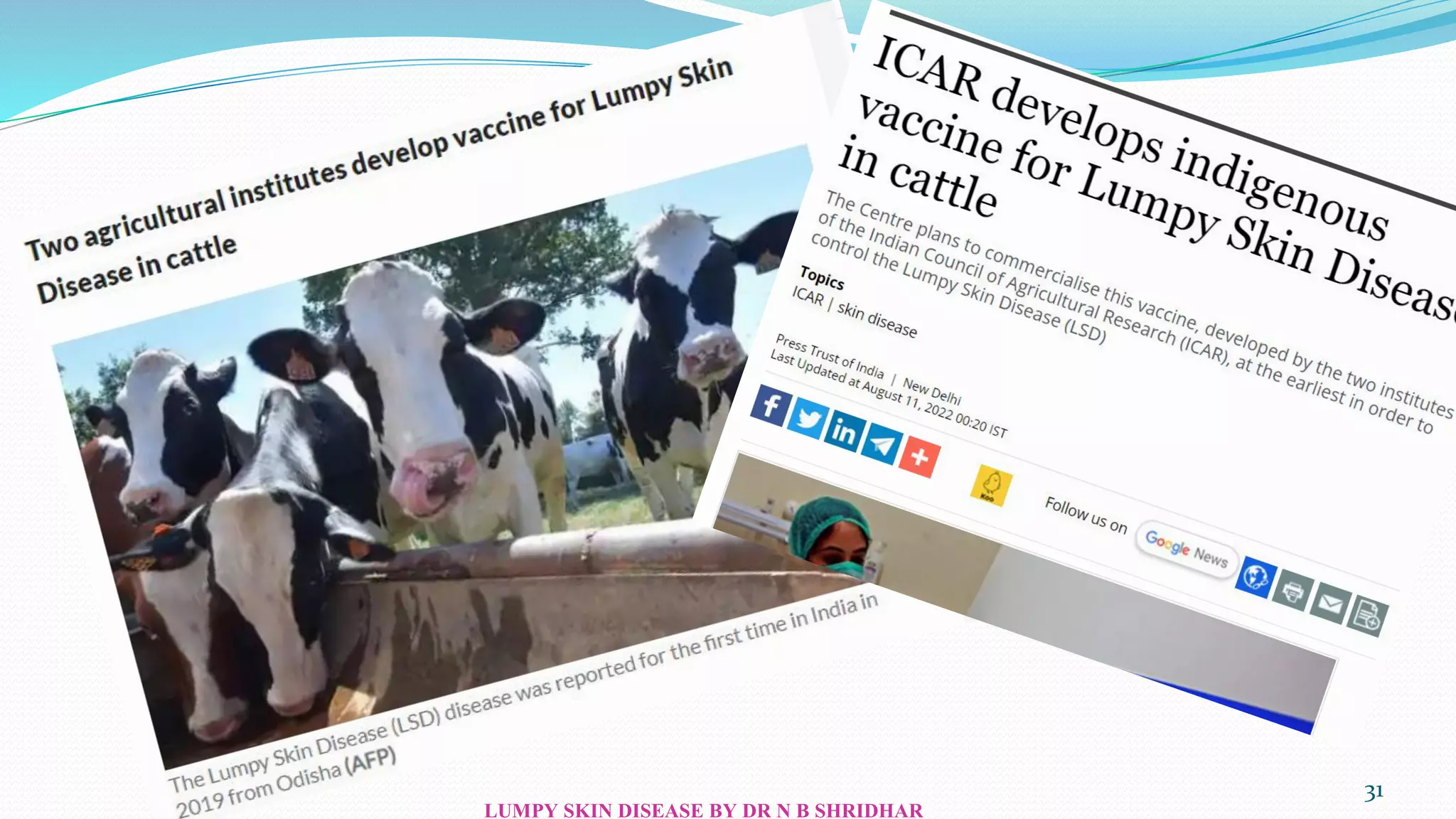 LUMPY SKIN DISEASE : AN UPDATE ON TREATMENT AND VACCINATION | PDF