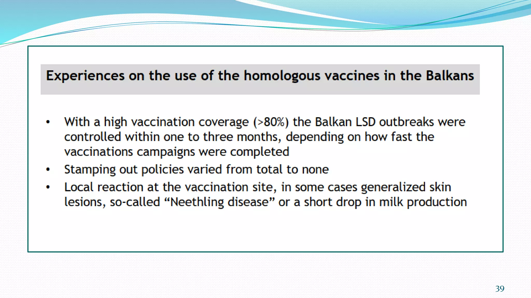 LUMPY SKIN DISEASE : AN UPDATE ON TREATMENT AND VACCINATION | PDF