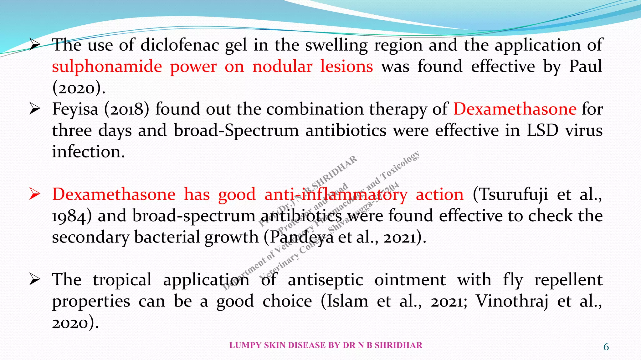 LUMPY SKIN DISEASE : AN UPDATE ON TREATMENT AND VACCINATION | PDF
