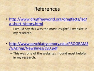 Lsd presentation | PPTX