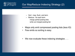 Comparing Distributed Indexing To Mapreduce or Not? | PPT