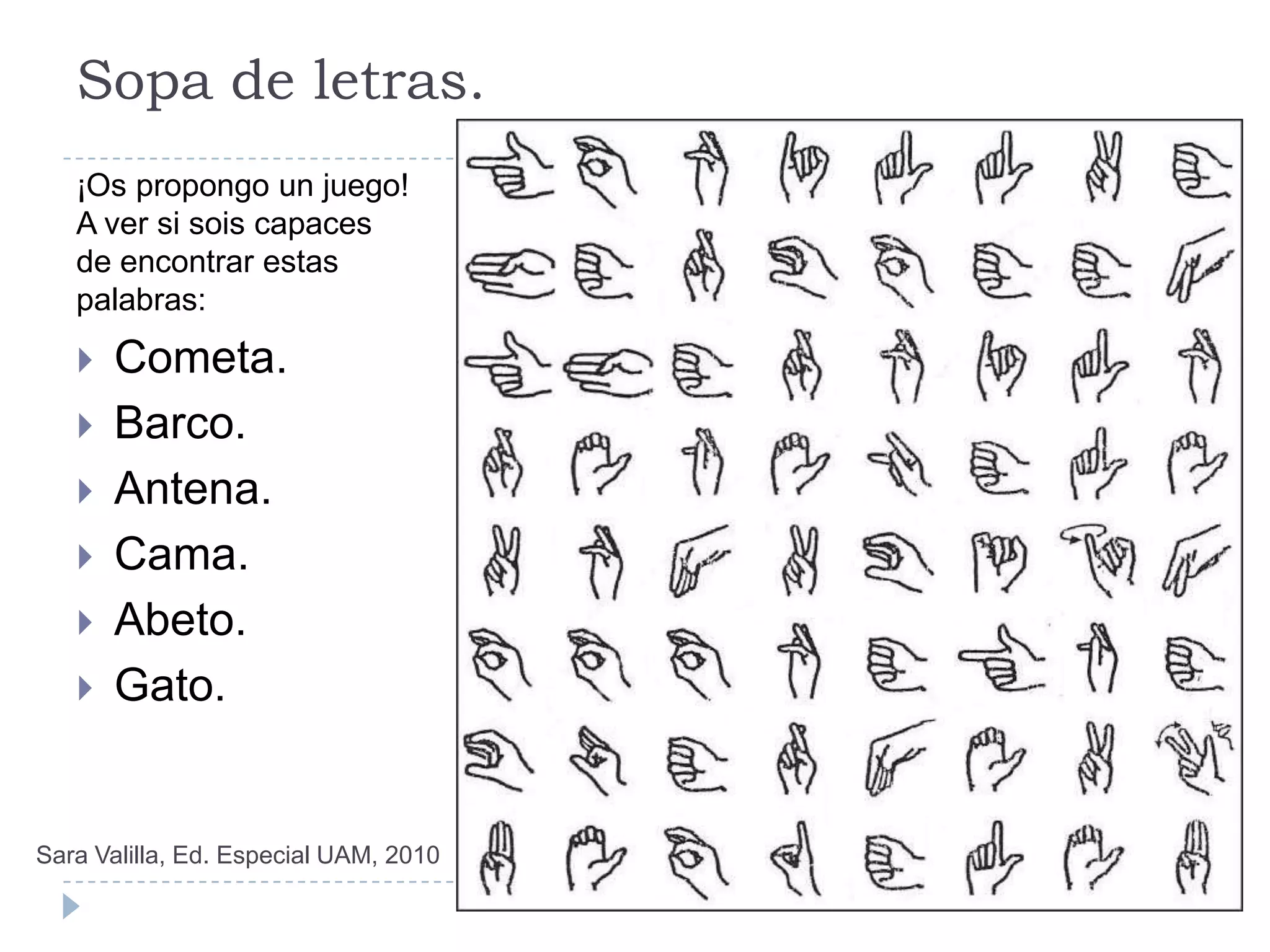 Lengua de Signos Española (LSE) | PPSX