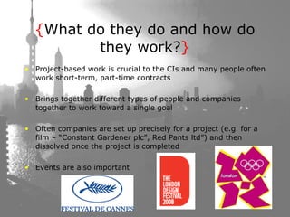 Introduction to the Creative Industries | PPT