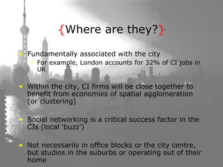 Introduction to the Creative Industries | PPT