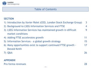 LSE Group FTSE Presentation April 2013-11-12 | PPT