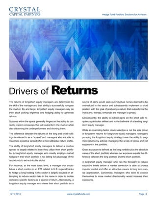 Long/Short Equity Hedge Fund Strategy Paper | PDF