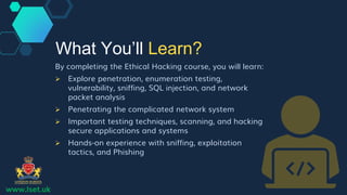 LSET’s GUIDE FOR ETHICAL HACKING | PPT
